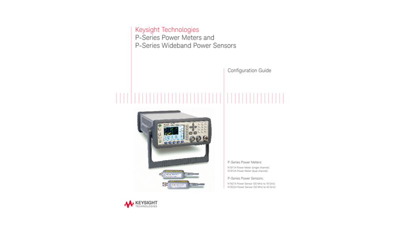P-Series Wideband Power Sensors | Keysight